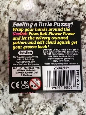 Schylling | Toys | Nee Doh Fuzz Ballpink | Poshmark